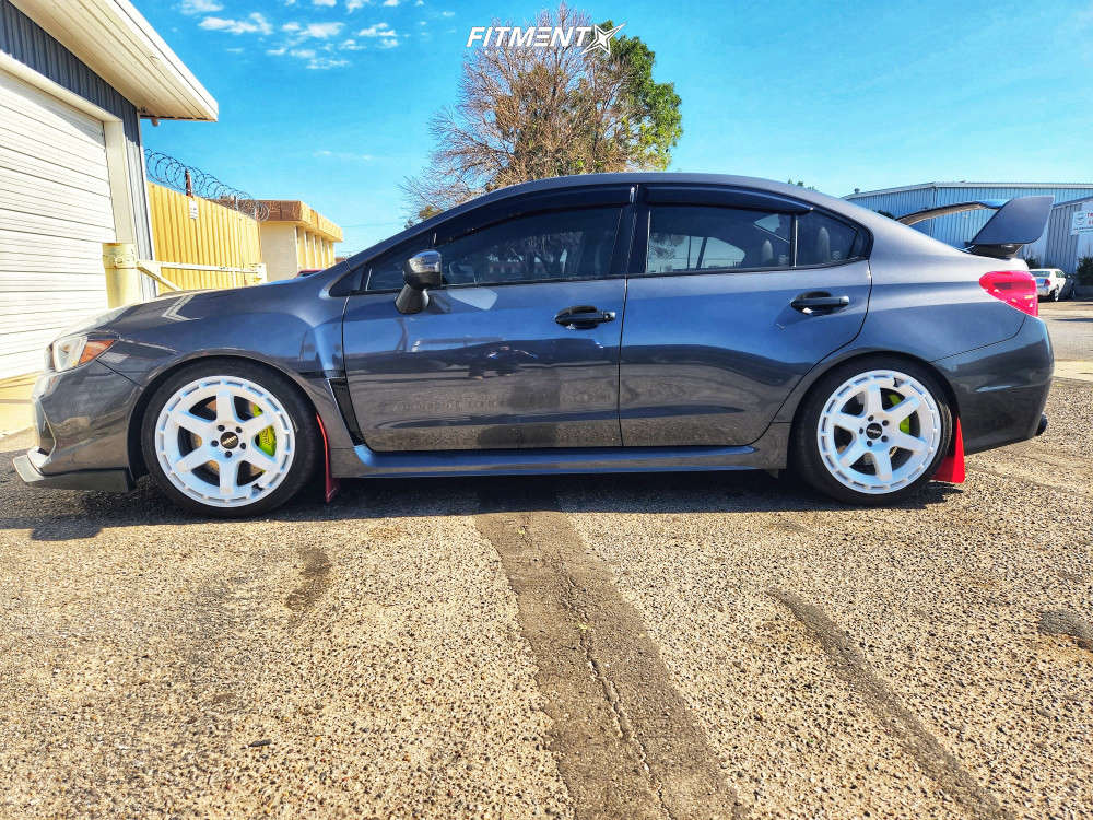 2021 Subaru WRX STI Base with 19x8.5 Rotiform Kb1 and Yokohama 245x35 on Coilovers | 2334491 ...