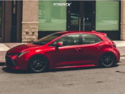 2022 Toyota Corolla SE with 18x7.5 BBS Rk and BFGoodrich 225x40 on ...