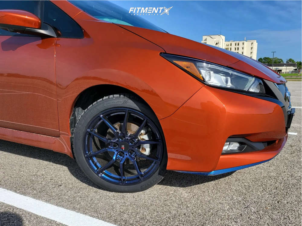 2022 Nissan LEAF SV Plus with 18x8.5 Option Lab R716 and Michelin ...