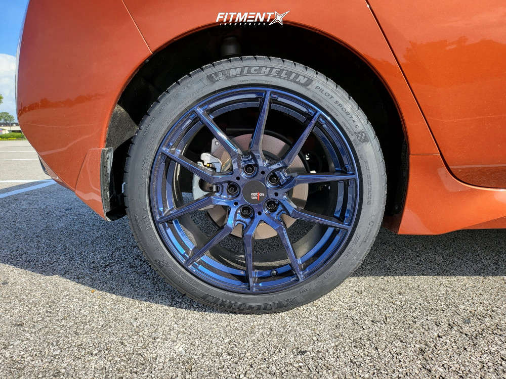 2022 Nissan LEAF SV Plus with 18x8.5 Option Lab R716 and Michelin ...