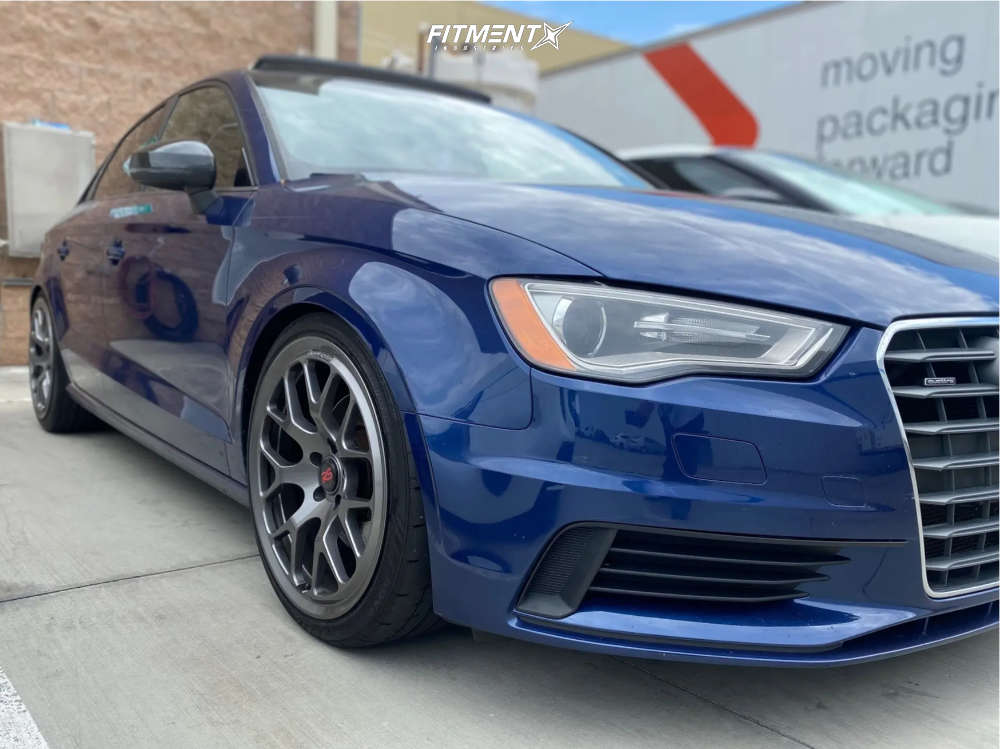 2015 Audi A3 Quattro Premium with 19x8.5 Neuspeed Rse122 and Yokohama ...
