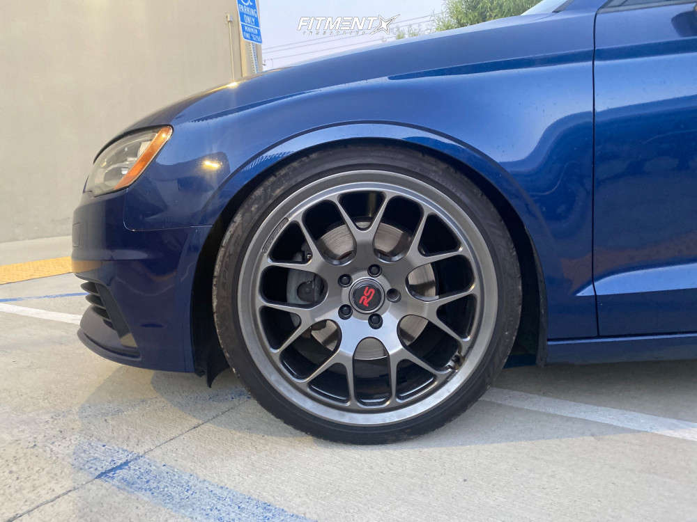 2015 Audi A3 Quattro Premium with 19x8.5 Neuspeed Rse122 and Yokohama ...