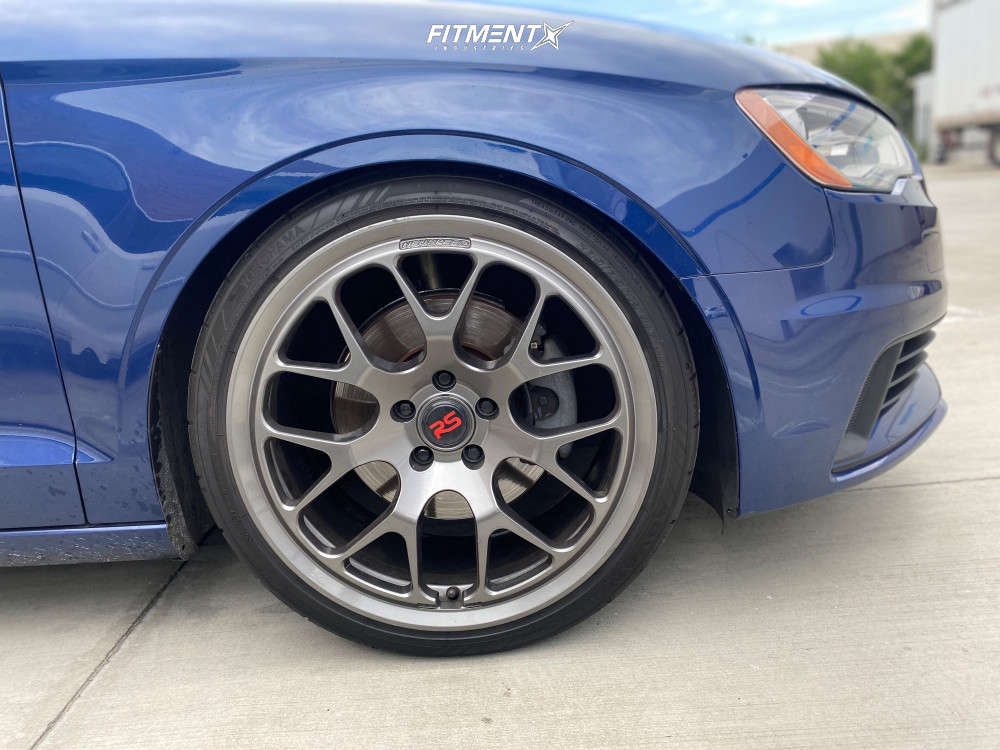 2015 Audi A3 Quattro Premium with 19x8.5 Neuspeed Rse122 and Yokohama ...