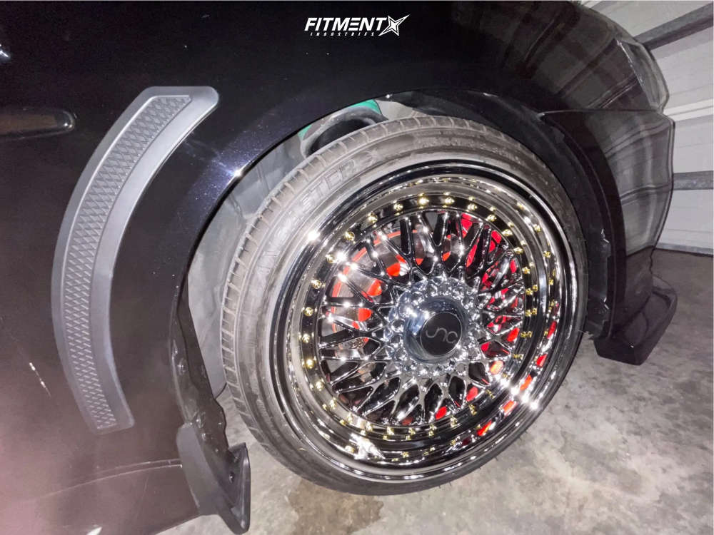 2013 Mitsubishi Lancer GT with 18x8.5 JNC Jnc004 and Lancaster 215x40 ...