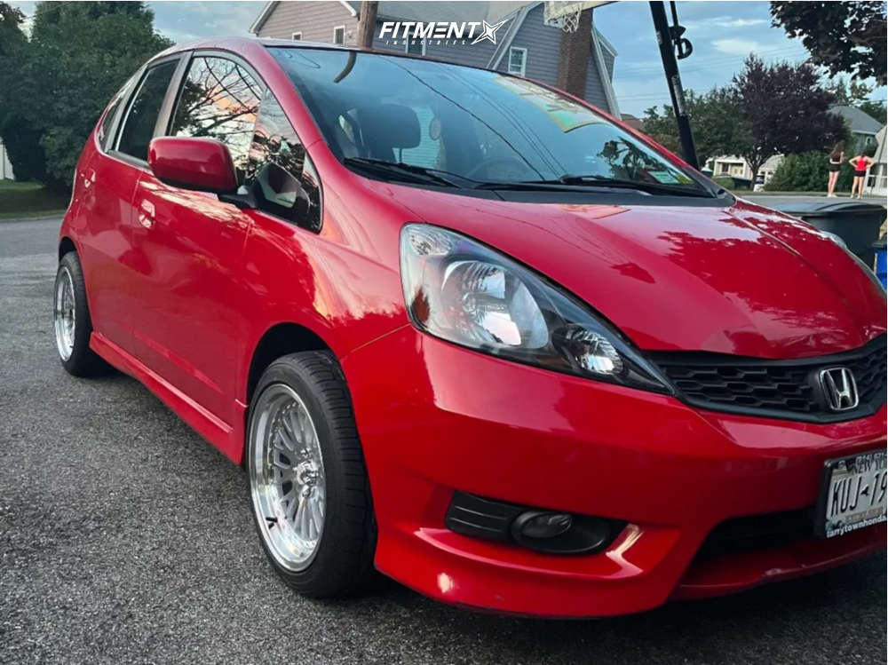 2012 Honda Fit Sport with 16x8 AVID1 AV12 and Toyo Tires 205x45 on ...