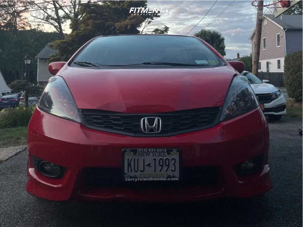 2012 Honda Fit Sport with 16x8 AVID1 AV12 and Toyo Tires 205x45 on Stock Suspension | 2336872 ...