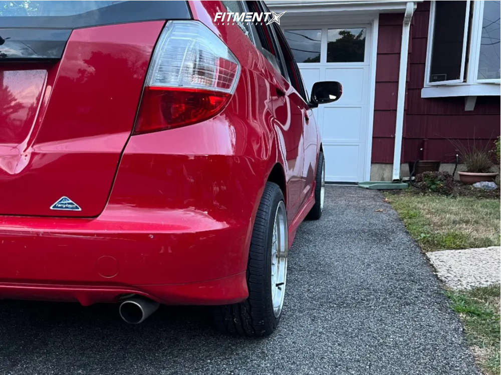 2012 Honda Fit Sport with 16x8 AVID1 AV12 and Toyo Tires 205x45 on ...