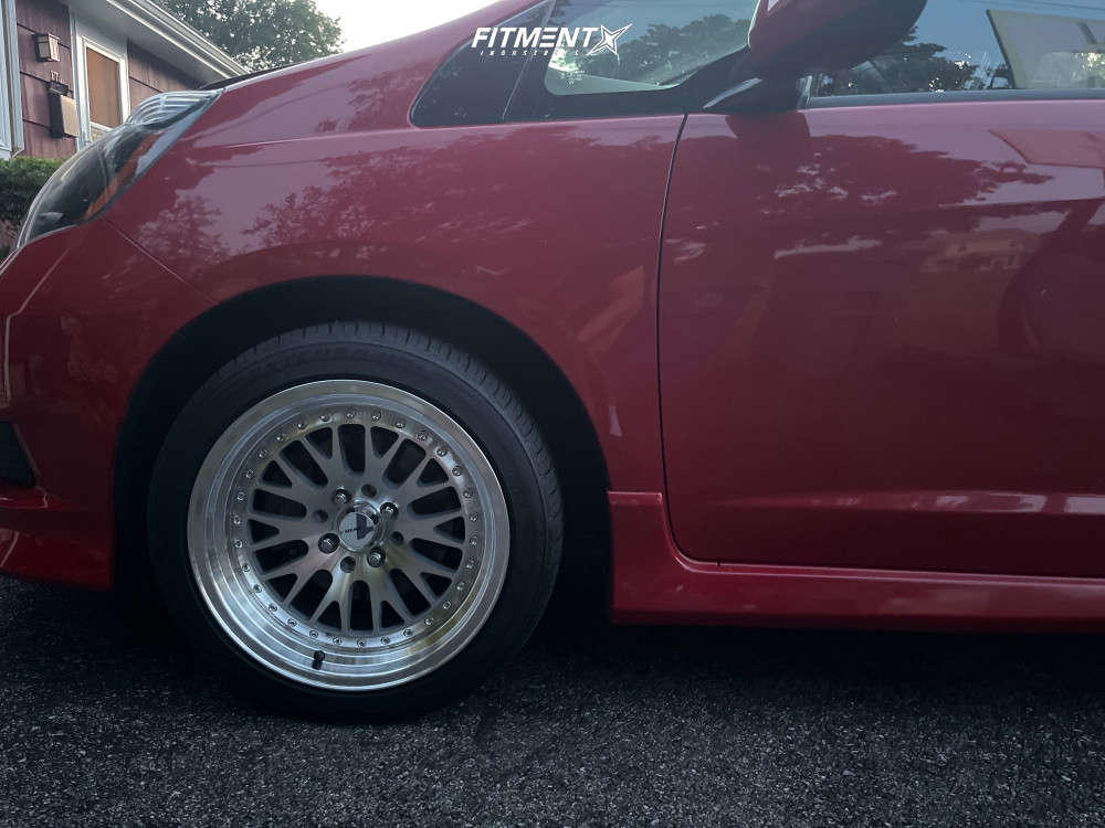 2012 Honda Fit Sport with 16x8 AVID1 AV12 and Toyo Tires 205x45 on ...