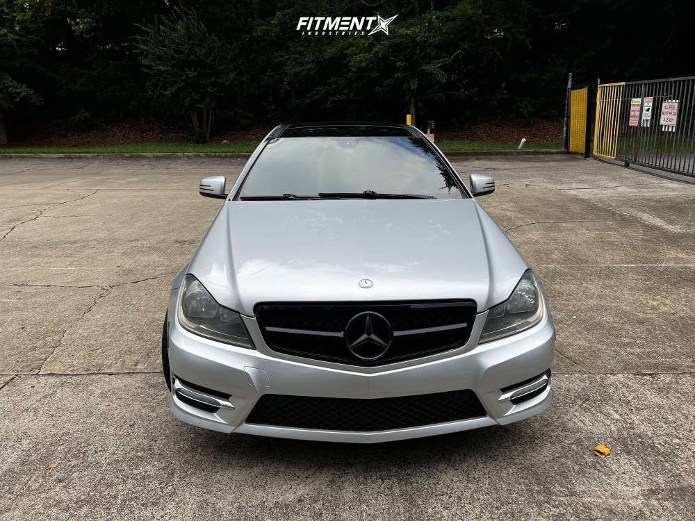2012 Mercedes-Benz C350 Sport with 19x8.5 Rohana Rfx5 and Achilles ...