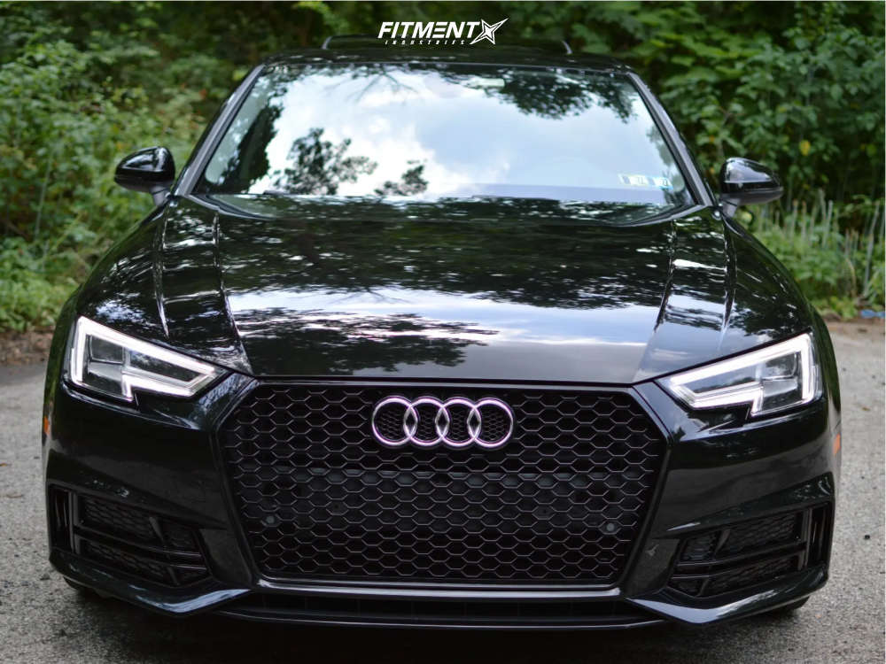 2018 Audi A4 Quattro Premium Plus with 19x9 HRE FlowForm Ff11 and ...