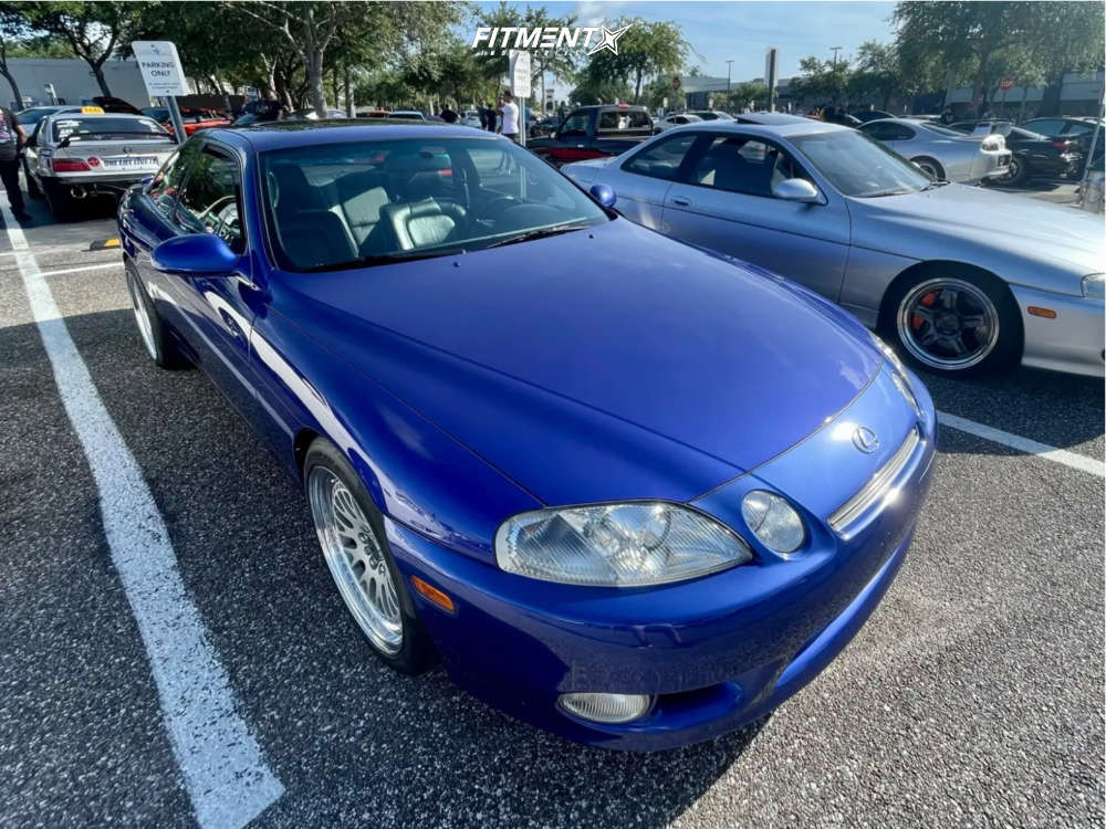 1997 Lexus SC400 Base with 18x9.5 CCW Classic and Pirelli 255x40 on ...