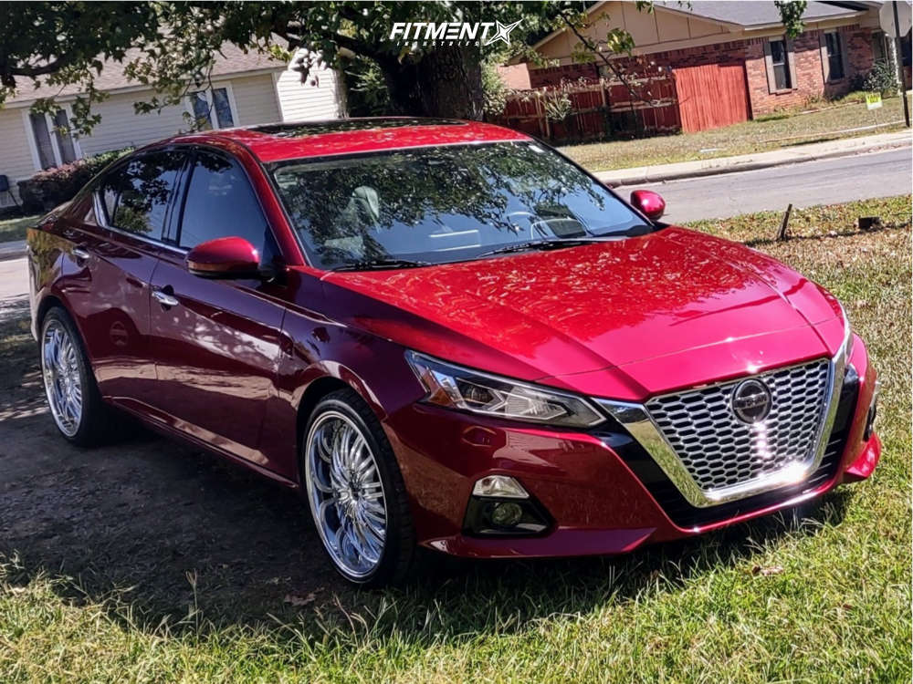 2019 Nissan Altima SV with 20x8.5 Elegance EL911 and Lexani 235x35 on ...