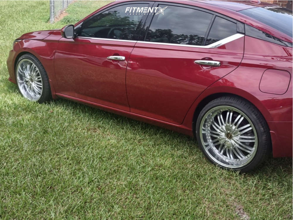 2019 Nissan Altima SV with 20x8.5 Elegance EL911 and Lexani 235x35 on ...