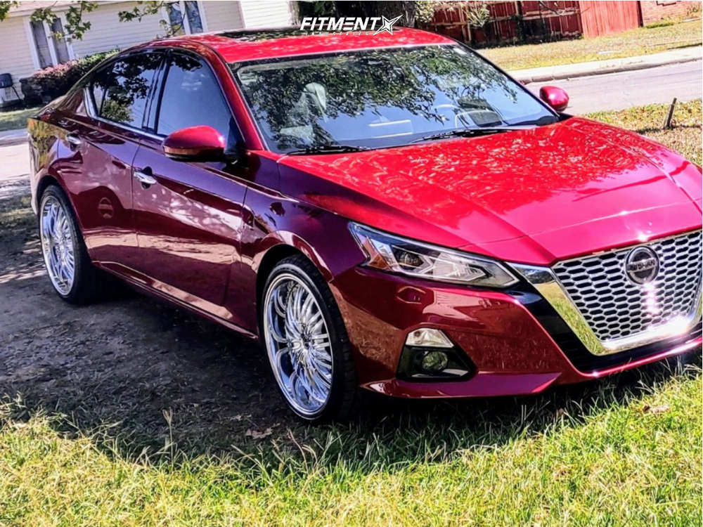 2019 Nissan Altima SV with 20x8.5 Elegance EL911 and Lexani 235x35 on ...