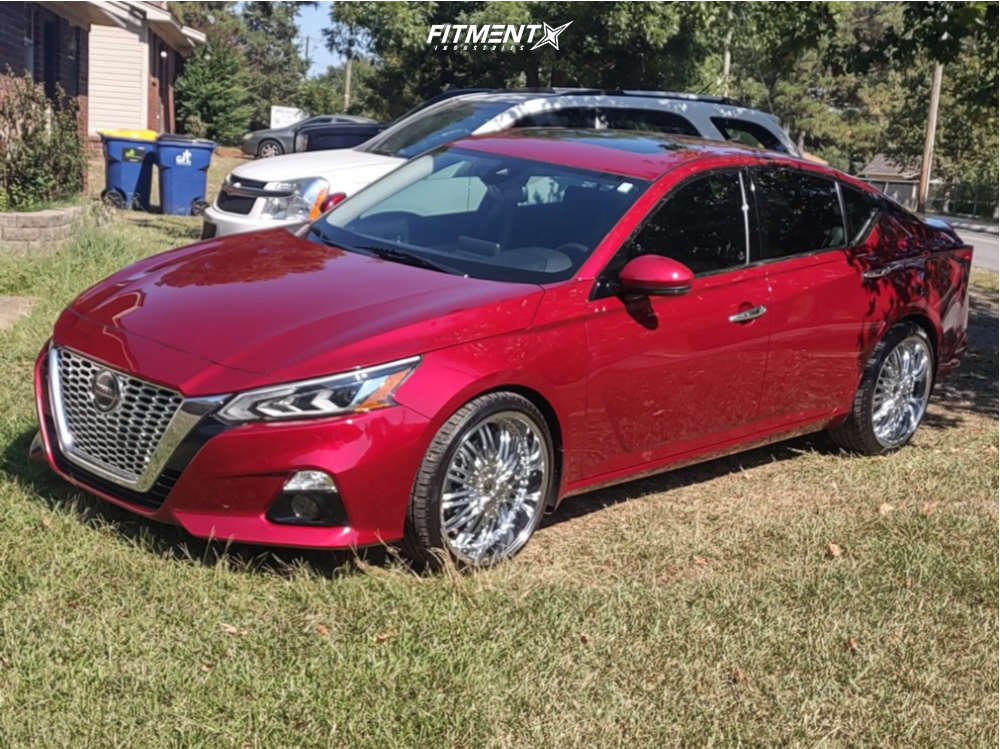 2019 Nissan Altima SV with 20x8.5 Elegance EL911 and Lexani 235x35 on ...