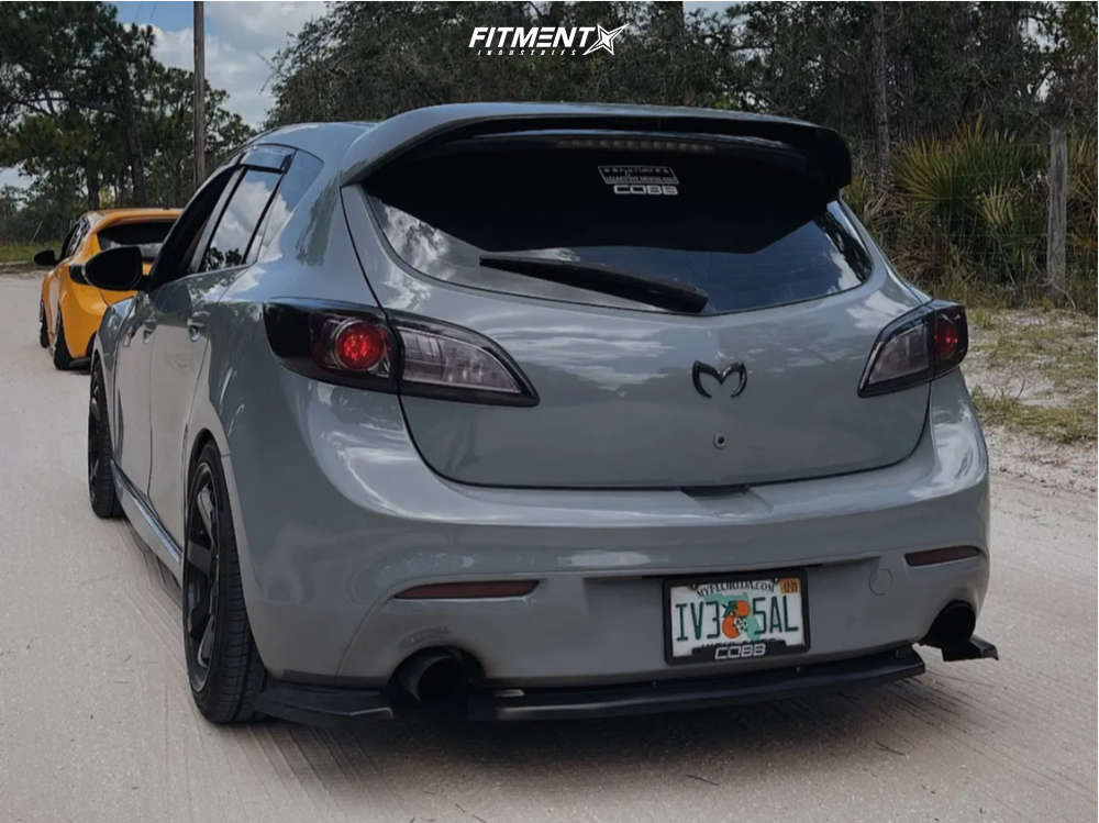 2012 Mazda 3 Mazdaspeed with 18x8.5 AVID1 Av6 and Westlake 225x40 on ...