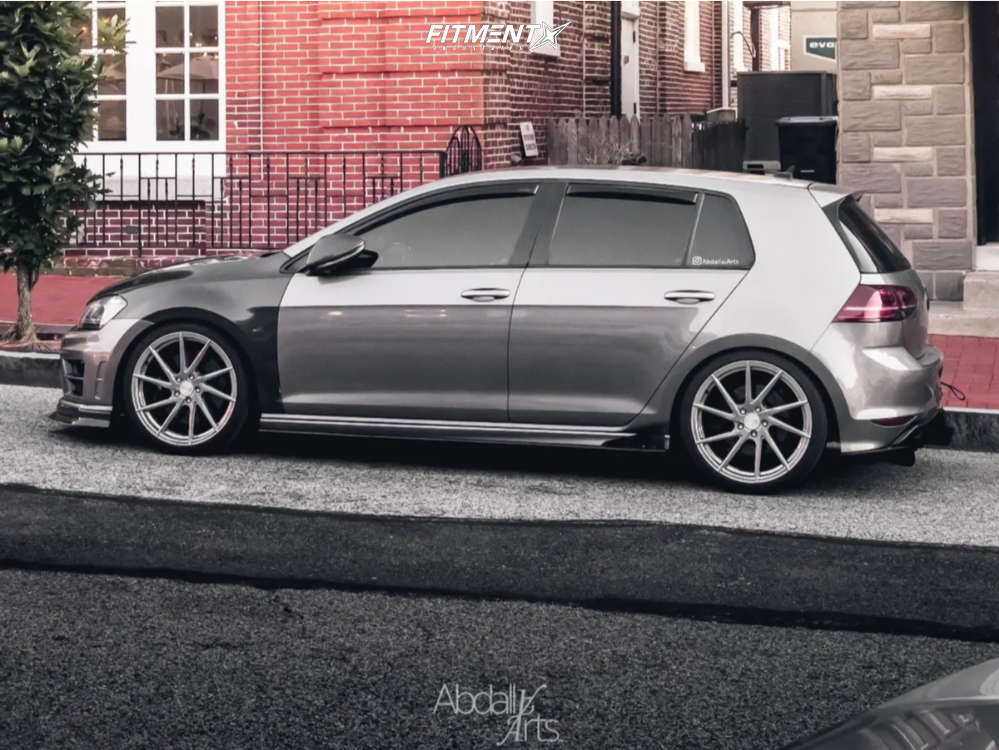 2017 Volkswagen Golf R Base with 19x8.5 Stance Sf-01 and Toyo Tires ...