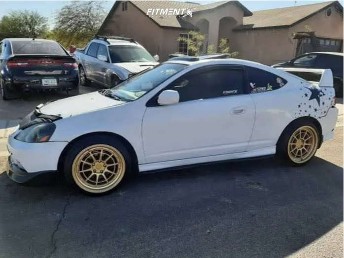 2005 Acura RSX Type-S with 18x9.5 Aodhan Ah04 and Federal 225x40 on Stock Suspension | 2340151 ...