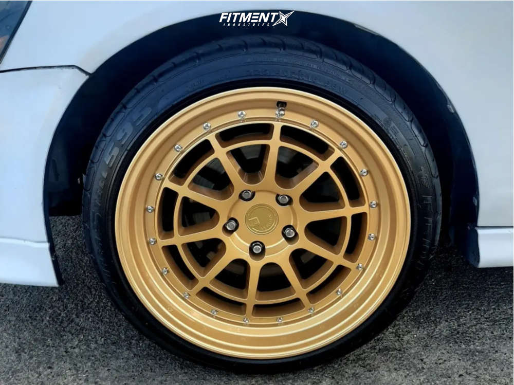 2005 Acura RSX Type-S with 18x9.5 Aodhan Ah04 and Federal 225x40 on Stock Suspension | 2340151 ...