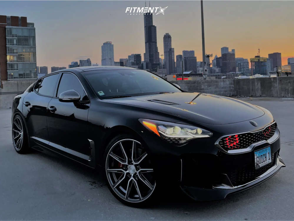 2019 Kia Stinger GT2 with 20x9 Niche Gemello and Toyo Tires 245x35 on Lowering Springs | 2340491 ...