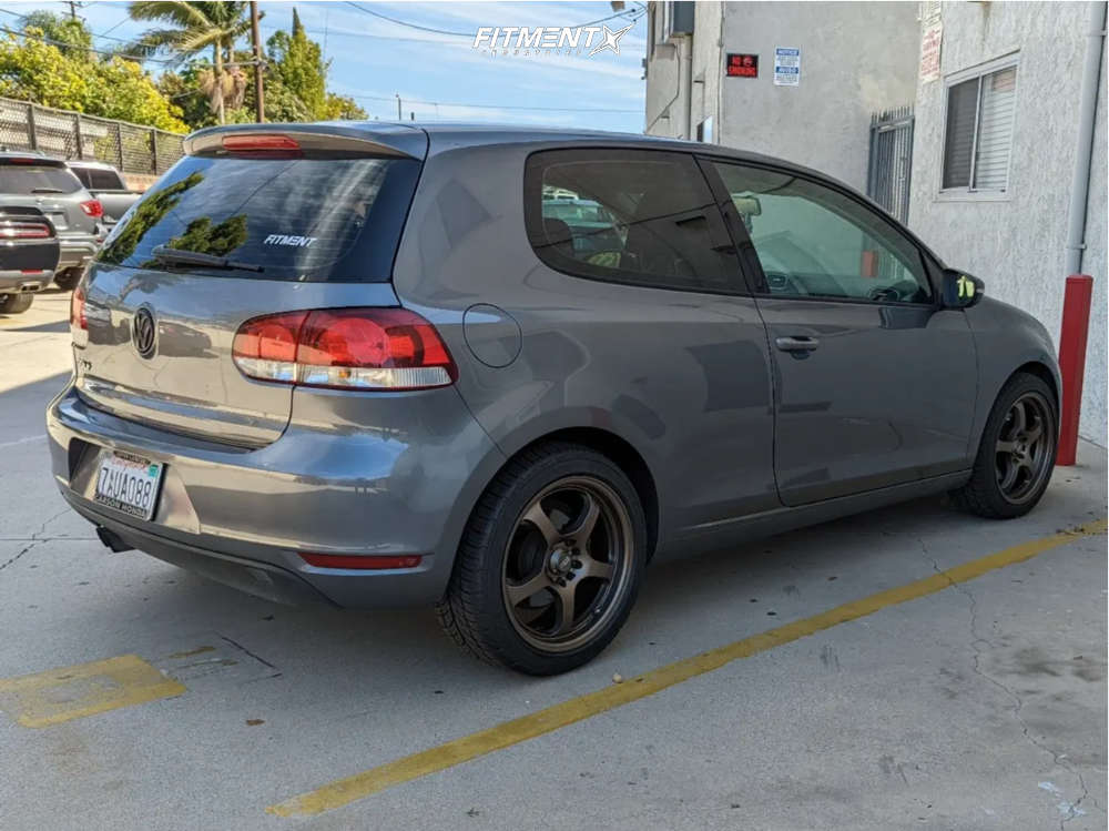 2013 Volkswagen Golf Base with 17x8 Motegi Mr131 and BFGoodrich 235x40 ...