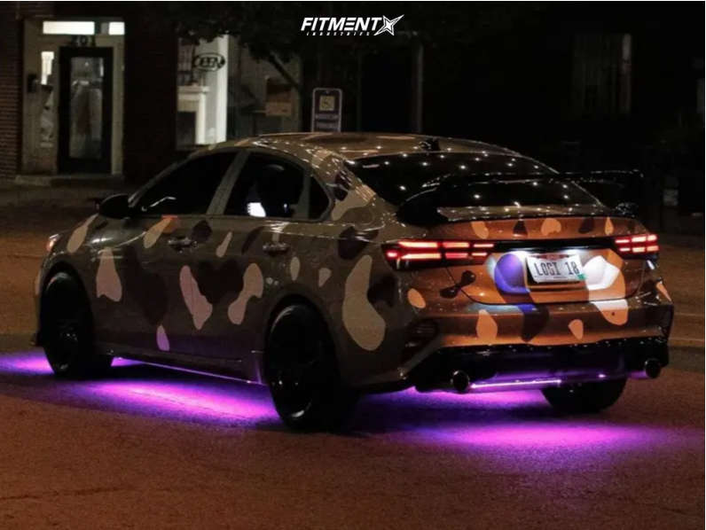 2022 Kia Forte GT with 18x8.5 XXR 577 and Michelin 225x40 on Stock ...