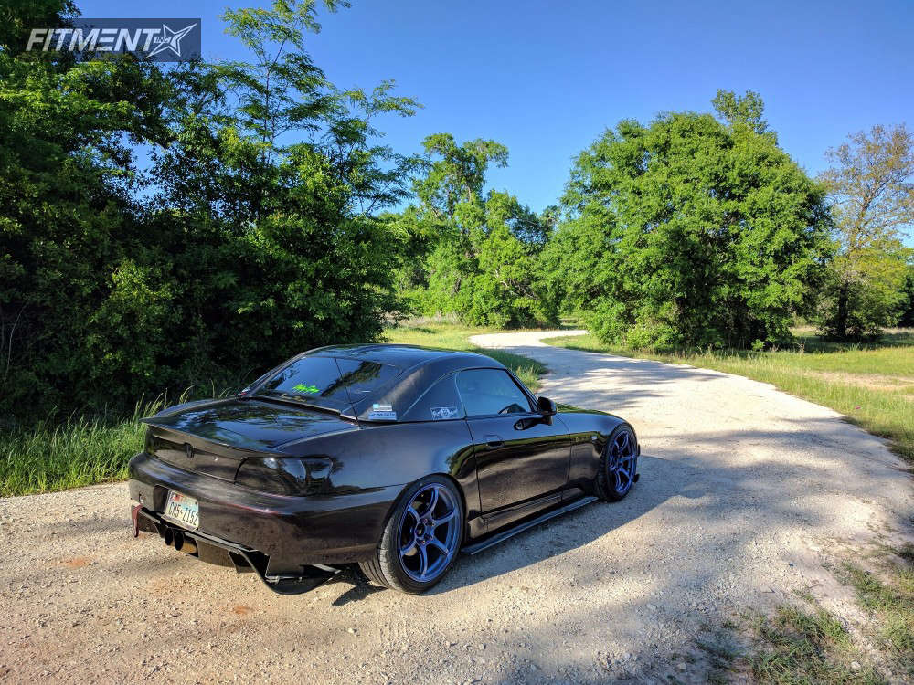 2007 Honda S2000 Base with 18x9.5 Advan RGIII and Dunlop 265x35 on ...