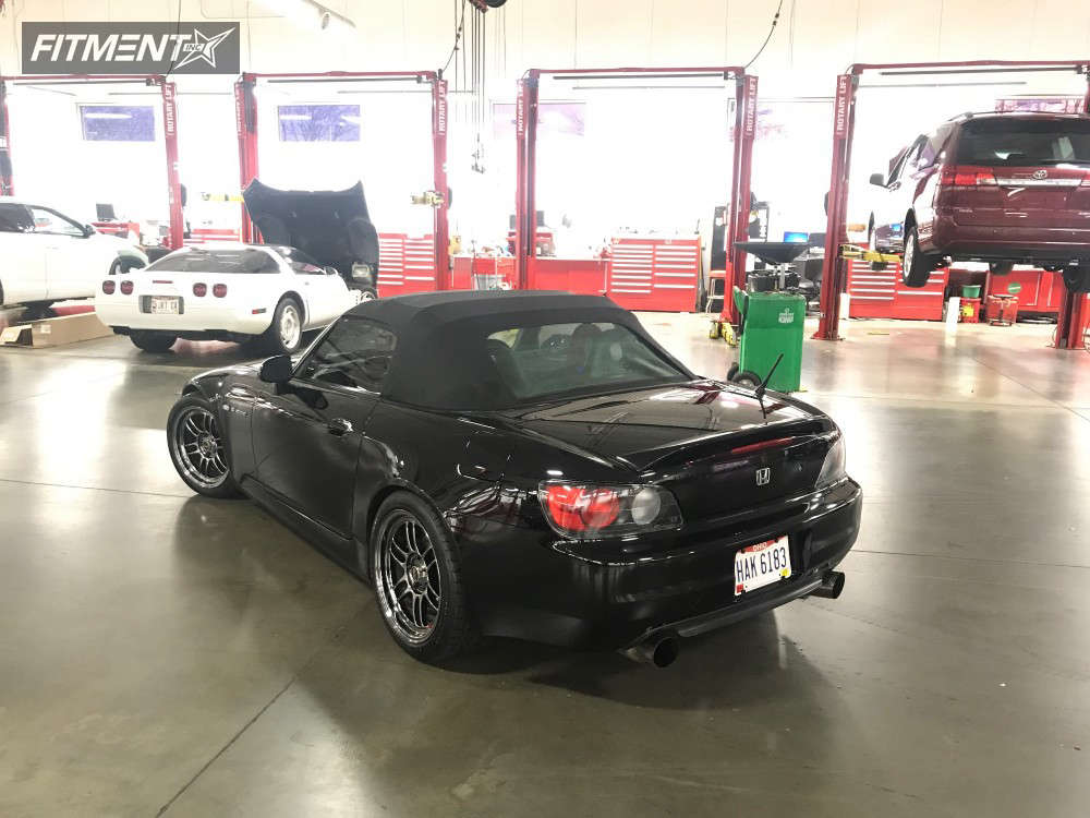 2000 Honda S2000 Base with 17x9 Enkei RPF1 and BFGoodrich 245x45 on ...