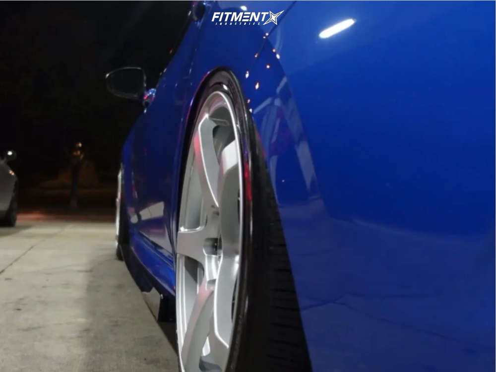 2021 Nissan Sentra SR with 18x8 Enkei Kojin and Hankook 245x45 on ...