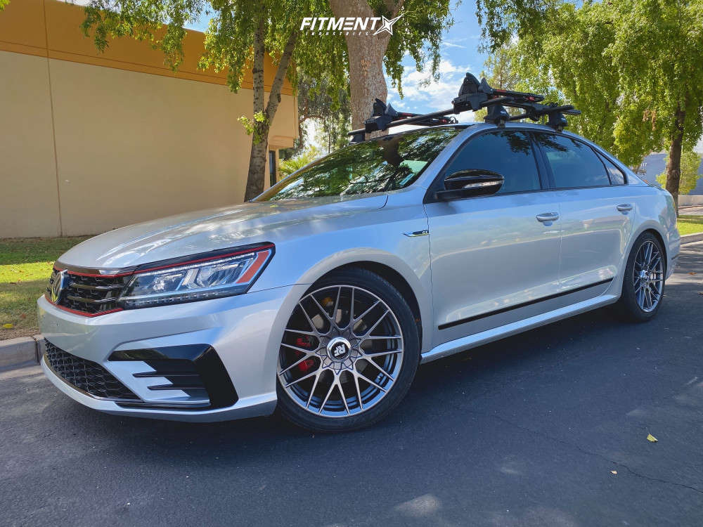 2018 Volkswagen Passat GT with 19x8.5 Rotiform Rse and Lexani 245x40 on ...