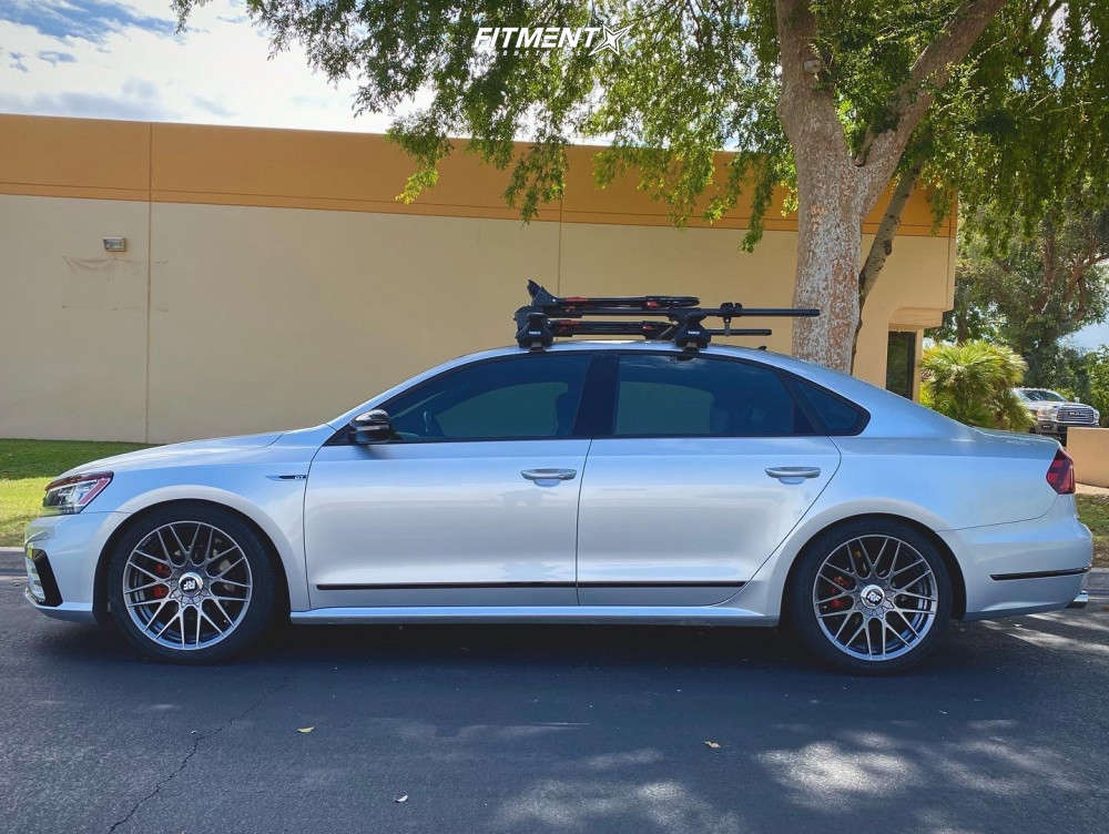 2018 Volkswagen Passat GT with 19x8.5 Rotiform Rse and Lexani 245x40 on ...