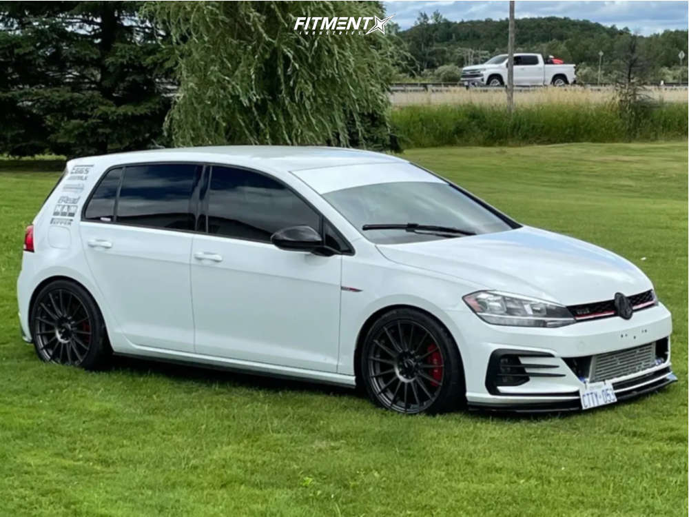 2018 Volkswagen GTI Base with 18x8 Konig Rennform and Firestone 225x40 ...