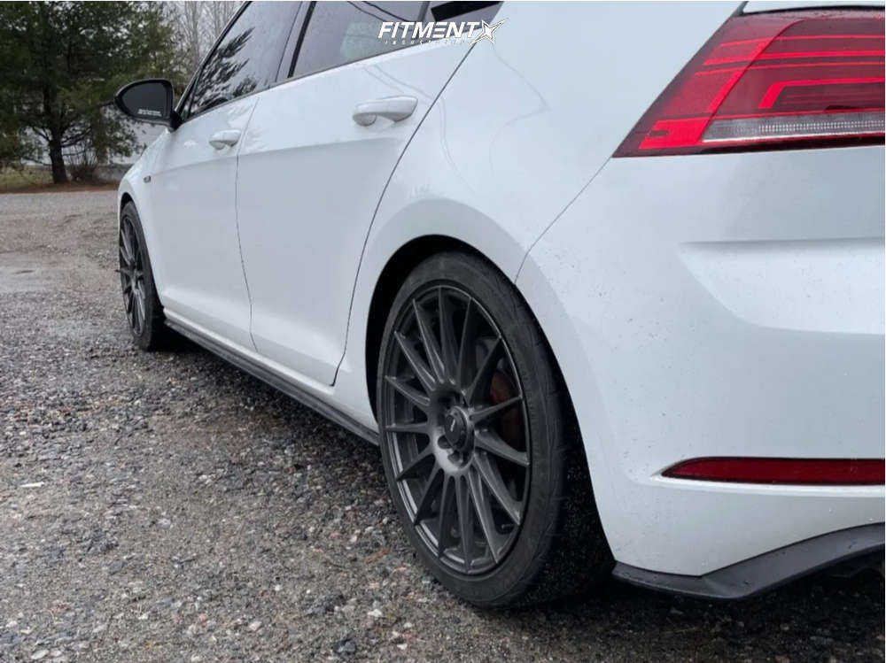 2018 Volkswagen GTI Base with 18x8 Konig Rennform and Firestone 225x40 ...