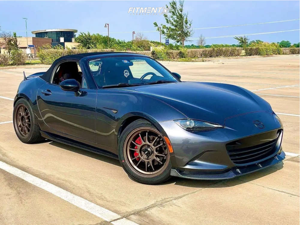 2016 Mazda MX-5 Miata Club with 17x9 Konig Hypergram and Falken 245x40 ...