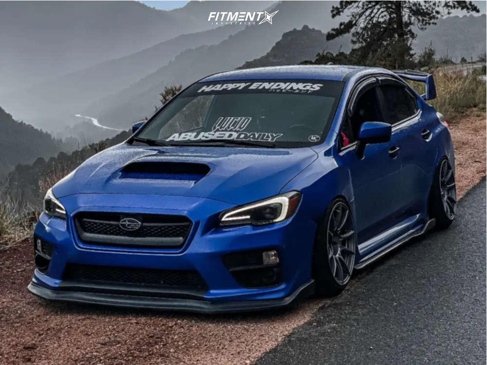 2017 Subaru WRX Base with 18x10.5 SSR Gtx01 and Lionhart 235x40 on ...