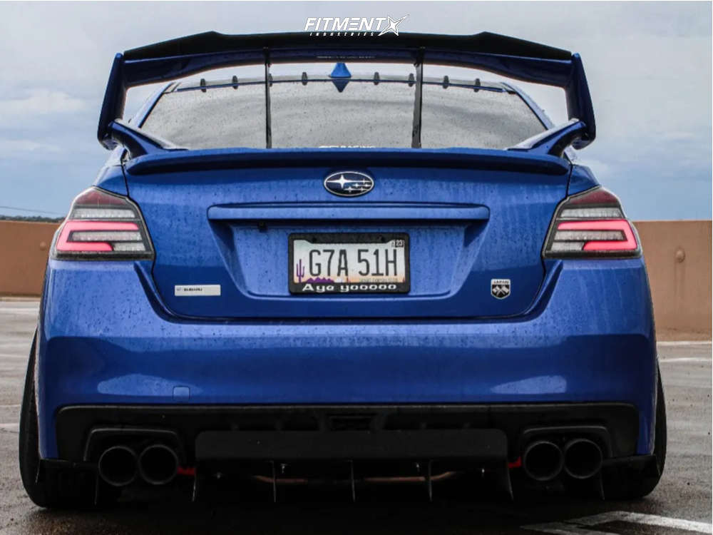 2017 Subaru WRX Base with 18x10.5 SSR Gtx01 and Lionhart 235x40 on ...