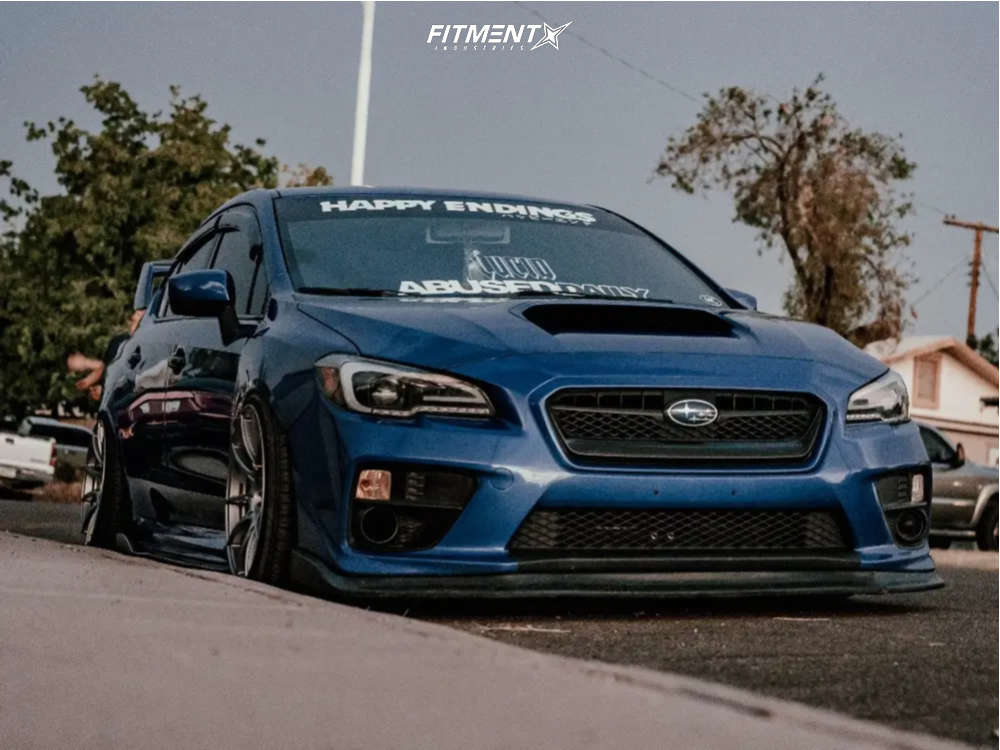 2017 Subaru WRX Base with 18x10.5 SSR Gtx01 and Lionhart 235x40 on ...
