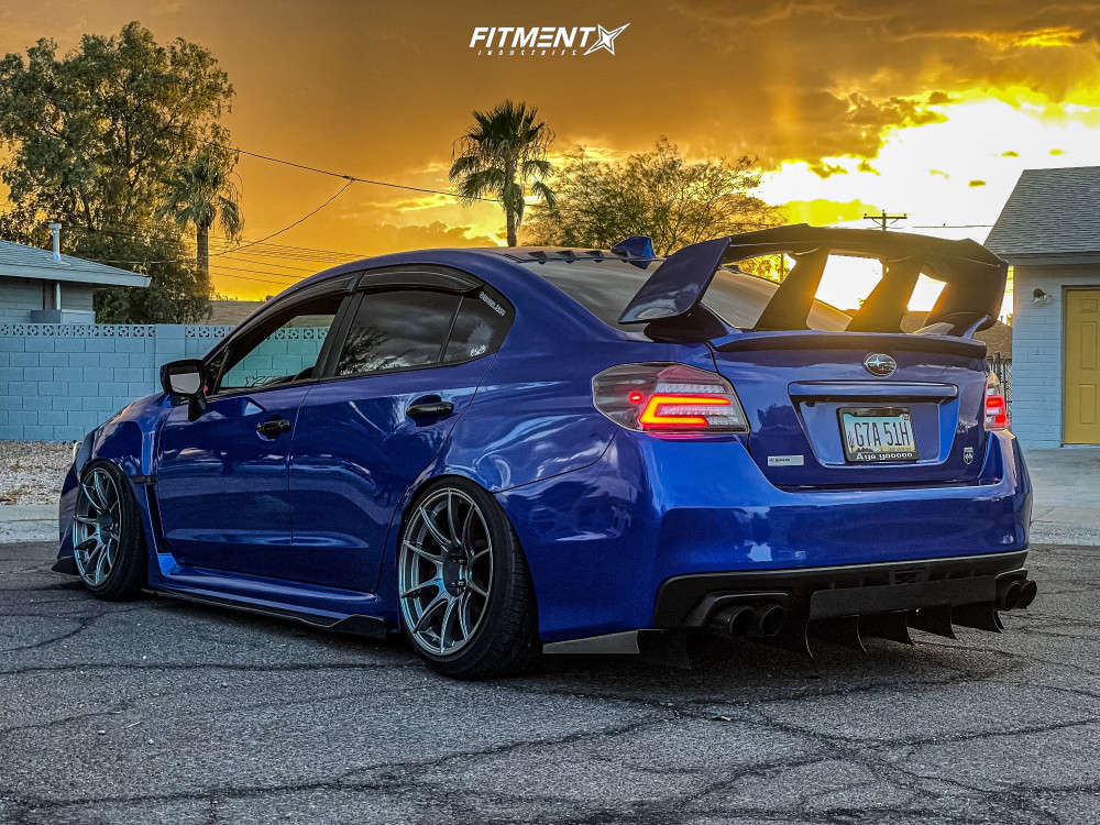 2017 Subaru WRX Base with 18x10.5 SSR Gtx01 and Lionhart 235x40 on ...