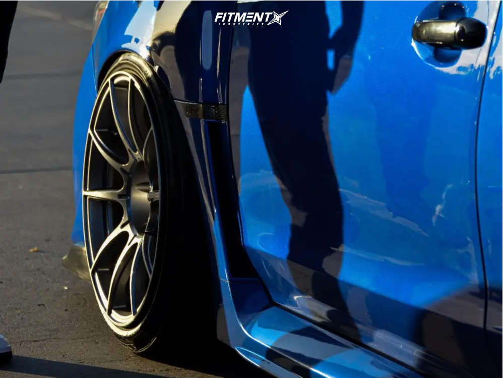 2017 Subaru WRX Base with 18x10.5 SSR Gtx01 and Lionhart 235x40 on ...