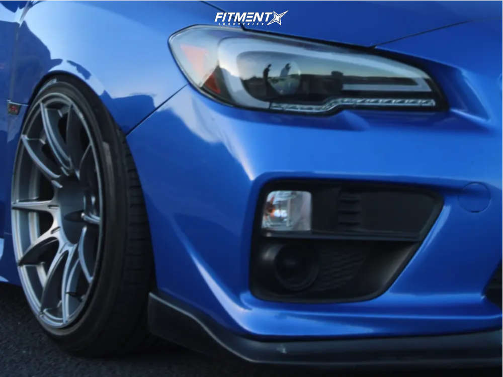 2017 Subaru WRX Base with 18x10.5 SSR Gtx01 and Lionhart 235x40 on ...