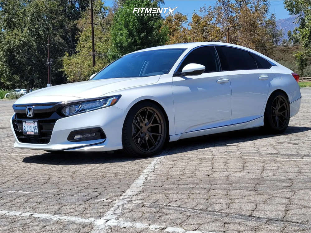 2019 Honda Accord EX-L with 19x9.5 Aodhan Aff7 and Michelin 255x35 on ...