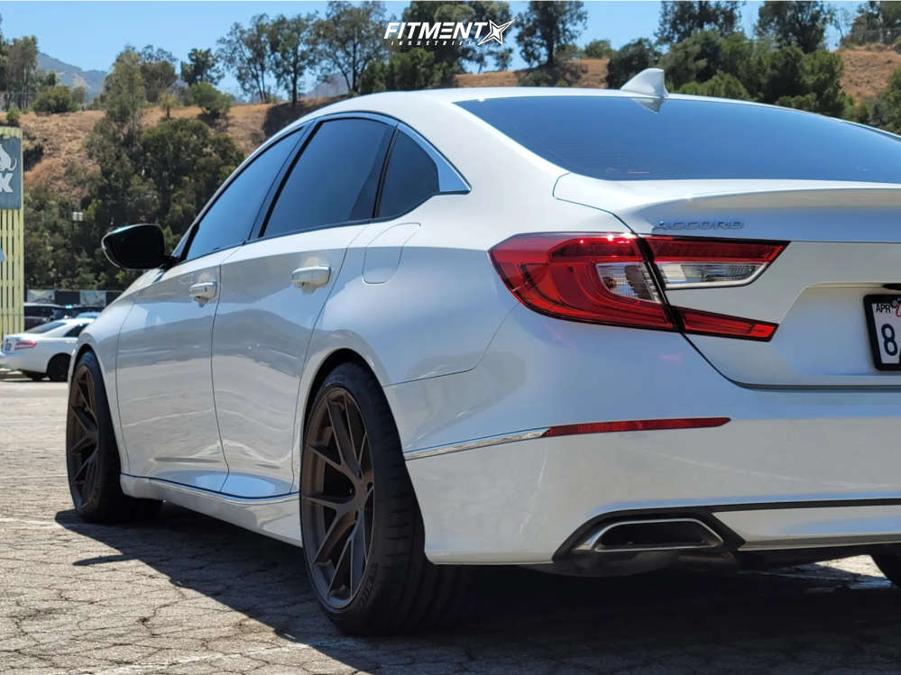 2019 Honda Accord EX-L with 19x9.5 Aodhan Aff7 and Michelin 255x35 on ...