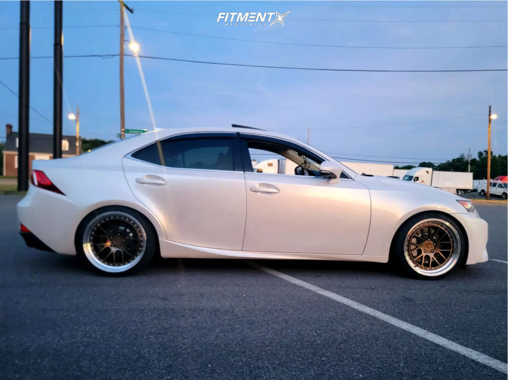 2016 Lexus IS300 Base with 19x9.5 Aodhan Ds06 and Venom Power 235x35 on ...