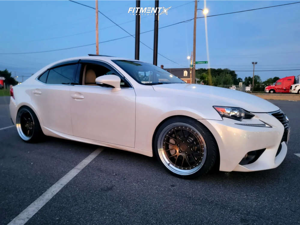 2016 Lexus IS300 Base with 19x9.5 Aodhan Ds06 and Venom Power 235x35 on ...