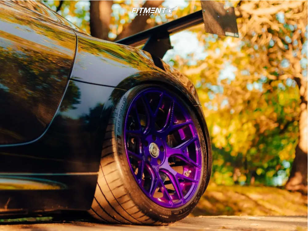 2011 Audi R8 Base with 19x10 Hre Flowform P101 and Michelin 235x30 on ...