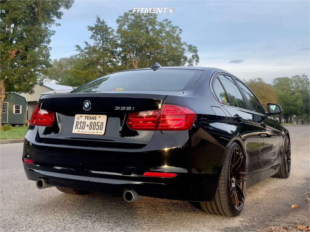 2015 BMW 335i XDrive Base with 19x8.5 Forgestar F14 and Toyo Tires ...