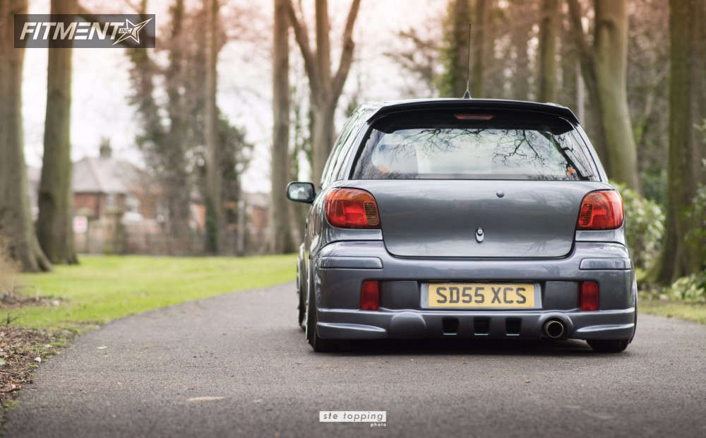 2005 Toyota Yaris Base with 15x8 Axe Ex8 and Nankang 165x50 on Air ...