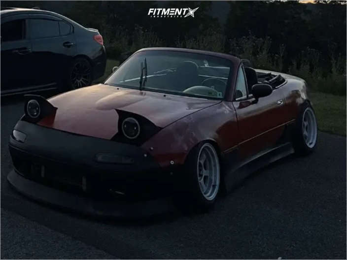 1991 Mazda Miata Base with 15x8 MST Time Attack and Summit 195x50 on ...