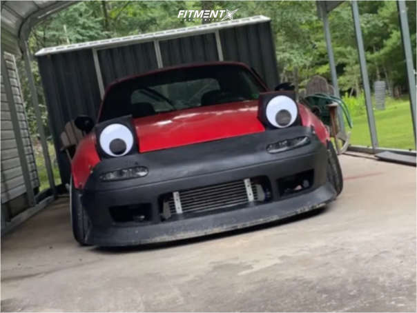 1991 Mazda Miata Base with 15x8 MST Time Attack and Summit 195x50 on ...