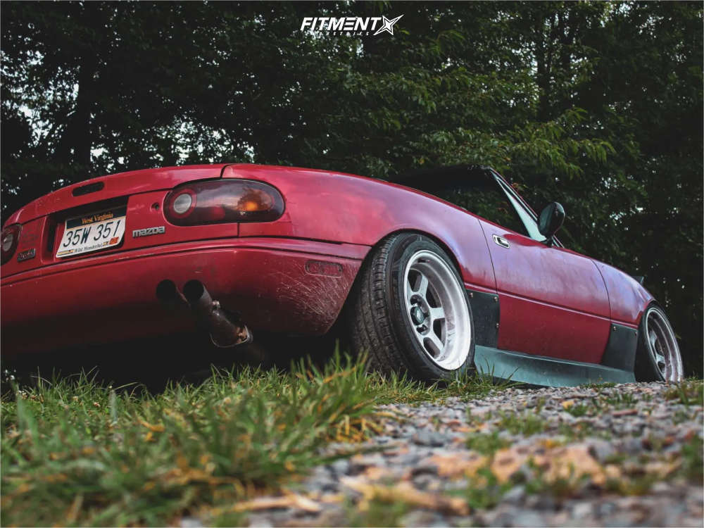 1991 Mazda Miata Base with 15x8 MST Time Attack and Summit 195x50 on ...